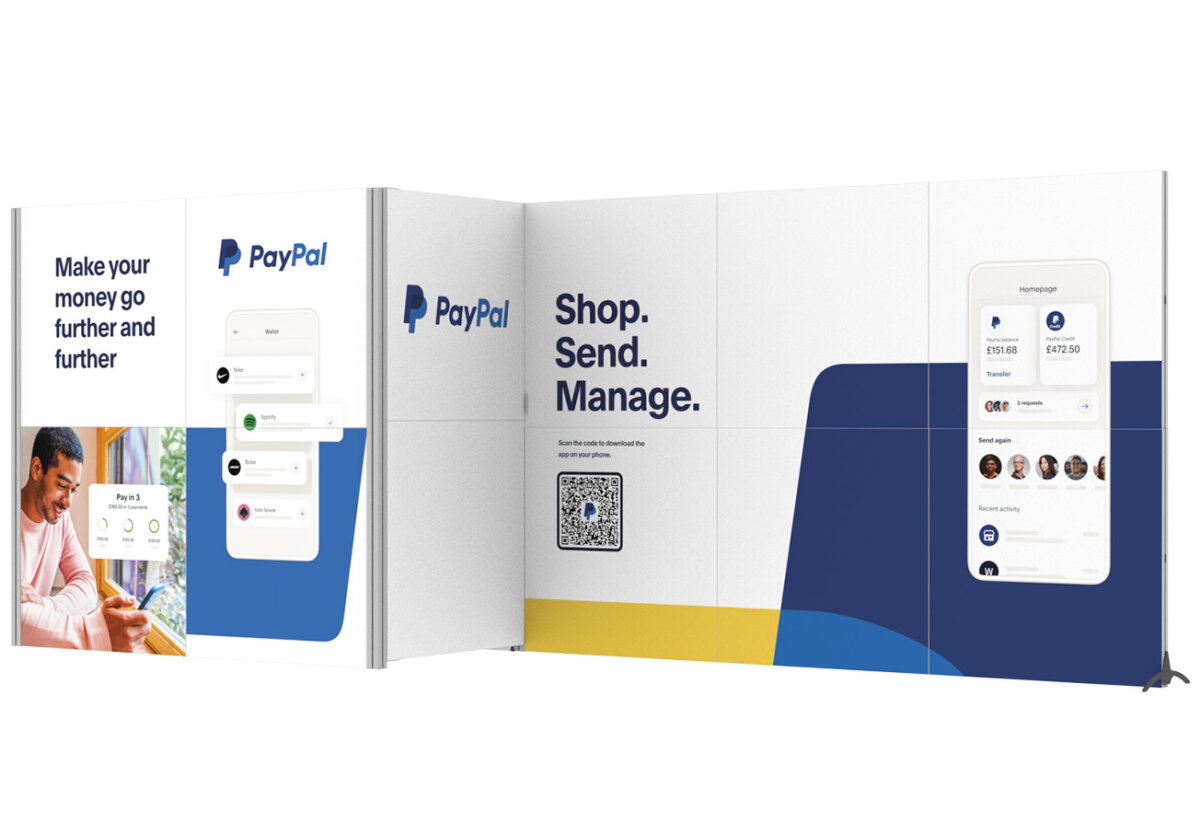 Medium Exhibition Stands for Flexible Configurations